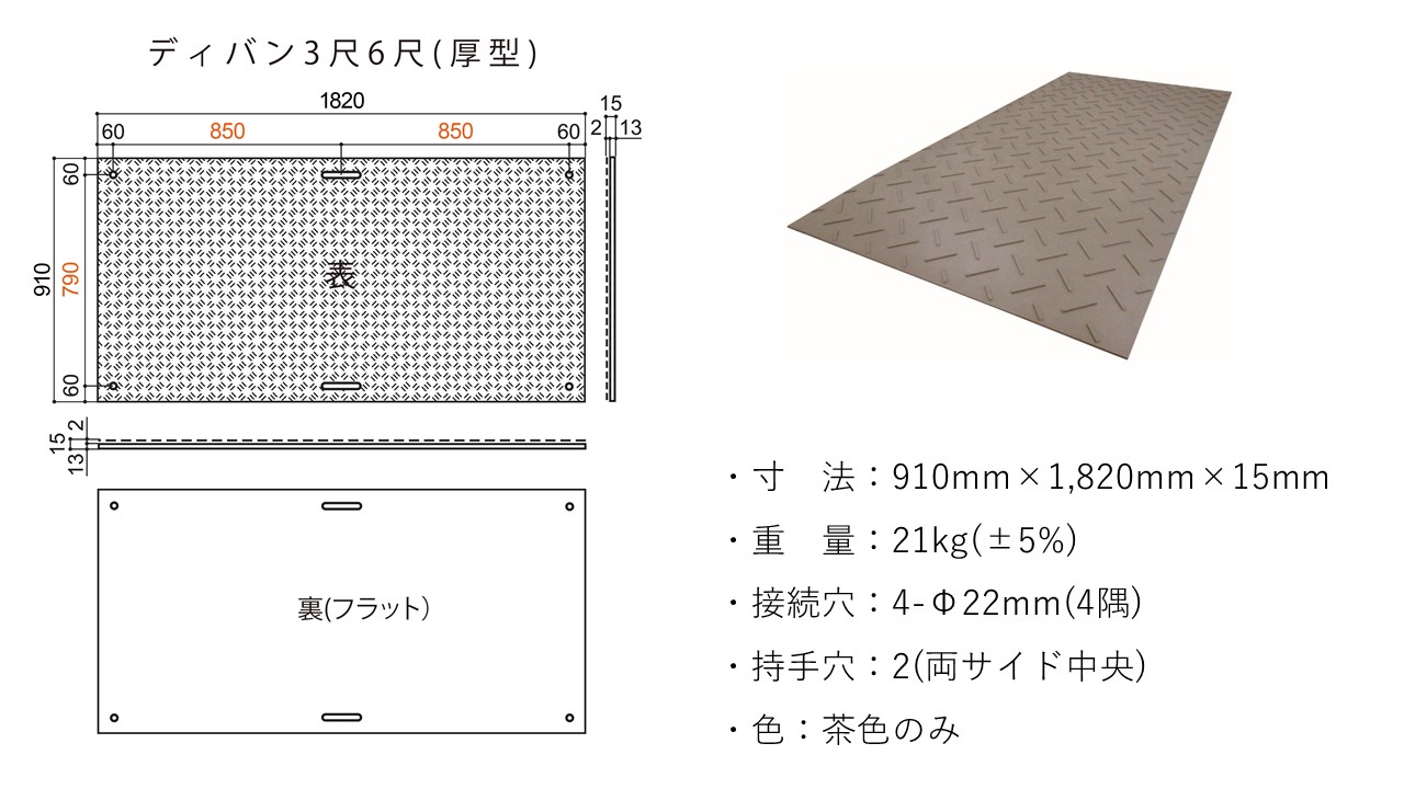 Diban(ディバン)厚型/仮設資材・足場材・各種クランプ販売/あしば職人.com